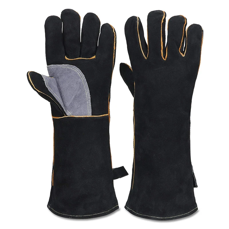 Extreme-fire-and-heat-resistant-gloves-leather-with-kevlar-stitching ...