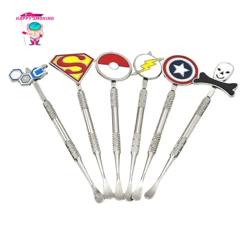 HAPPY SMOKING Mini Alloy Spoon Medicine Bottle Use Sniffer Snorter ...