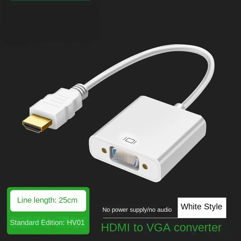 HDMI-to-VGA-cable-1080P-high-definition-cable-converter-computer-vga ...