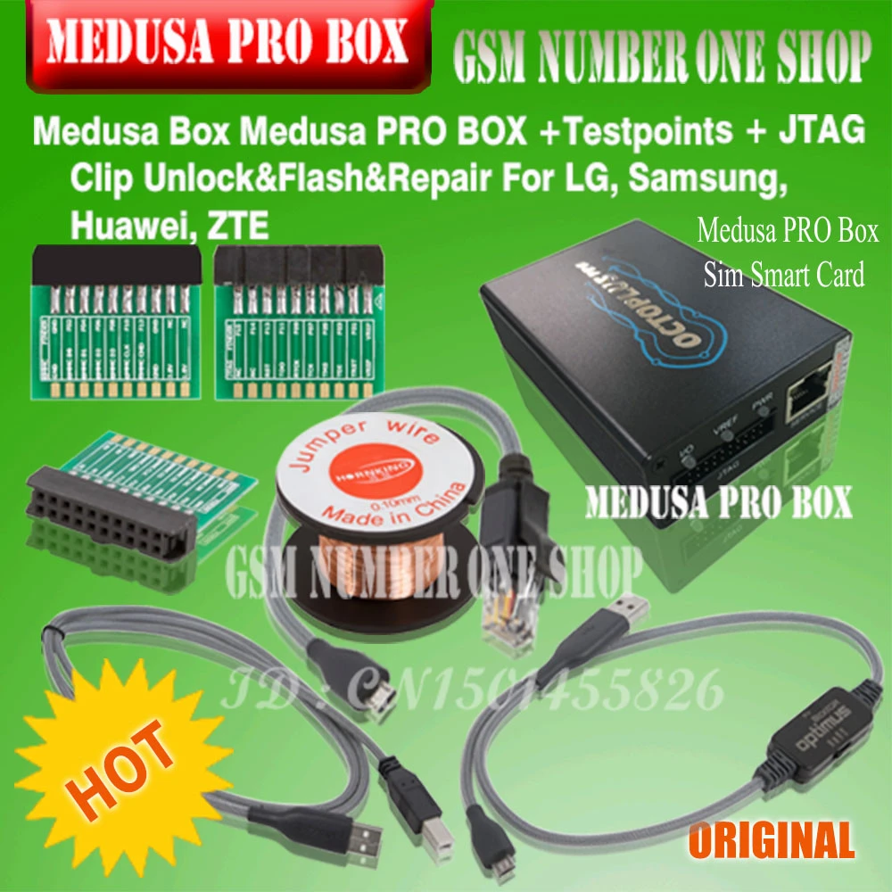 2022 Original New Medusa Pro Box Medusa Box + Jtag Clip Emmc For Lg For ...