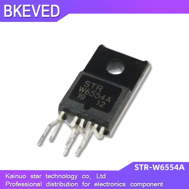 5 peças 100% original novo TO220F STR-W6053S STR-W6252 STR-W6554A STR ...