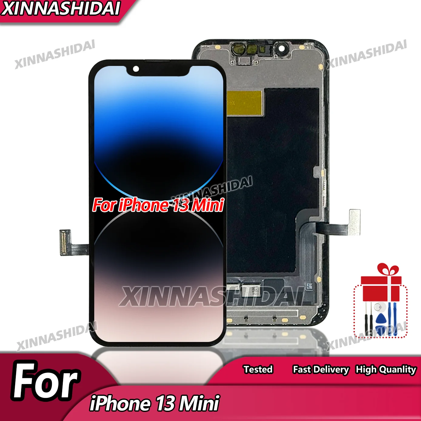 6.1 inches For iPhone 13 mini LCD Display touch Screen Digitizer ...