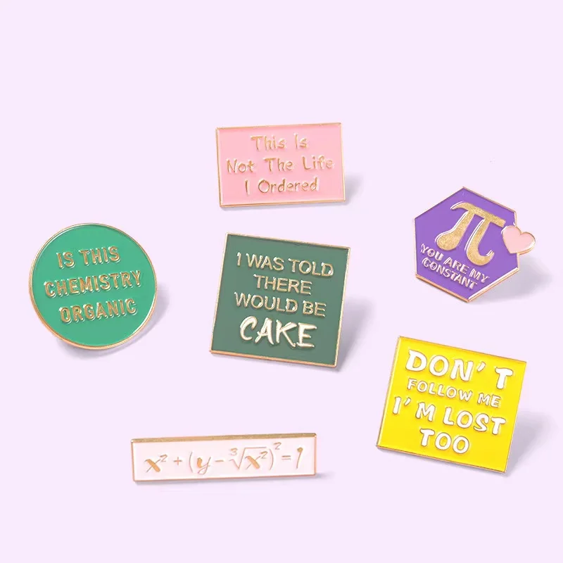 Geometry-Scientist-Enamel-Pin-Math-Formula-Brooch-Metal-Badge-Backpack ...