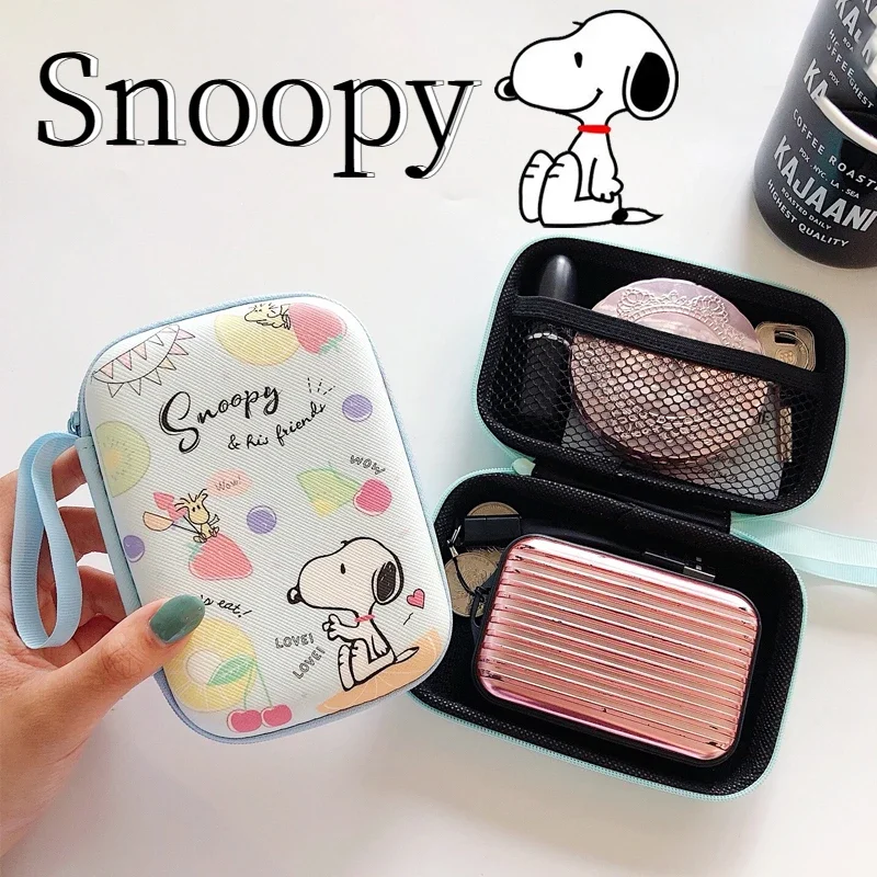 Snoopy-Data-Cable-Storage-Bags-Cartoon-Travel-Portable-Earphone ...