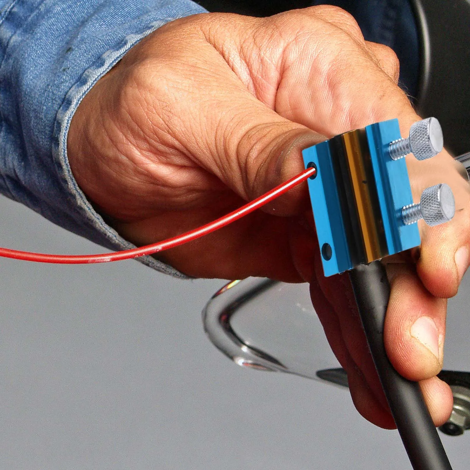 Motorcycle Throttle Line Oiler Dual Cable Lubricators Motorcycle Cable ...