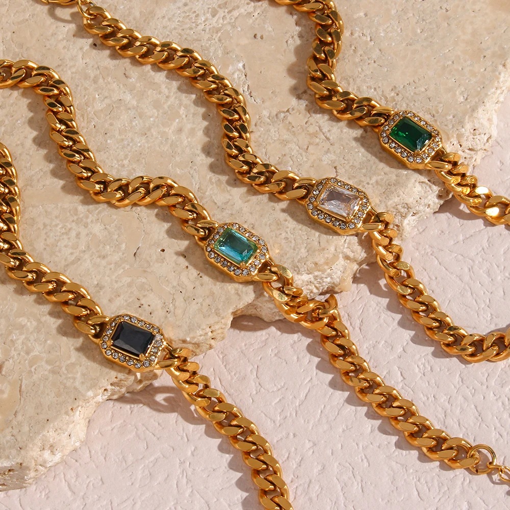 MamacitaSlay-High-Quality-Gold-Plated-Cuban-Chain-AAA-Zircon-Necklaces ...