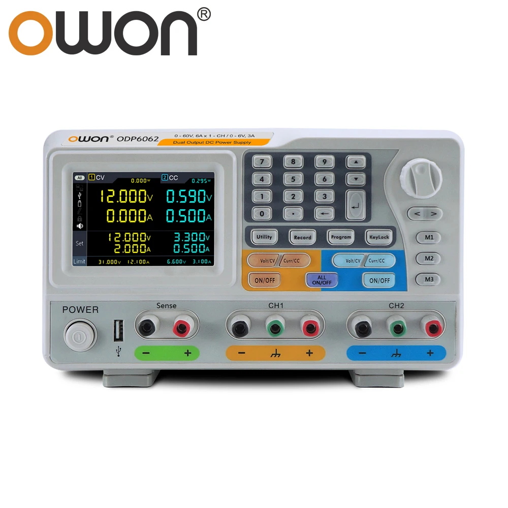 OWON-ODP6062-2CH-Dual-Channel-Output-Programmable-DC-Power-Supply ...