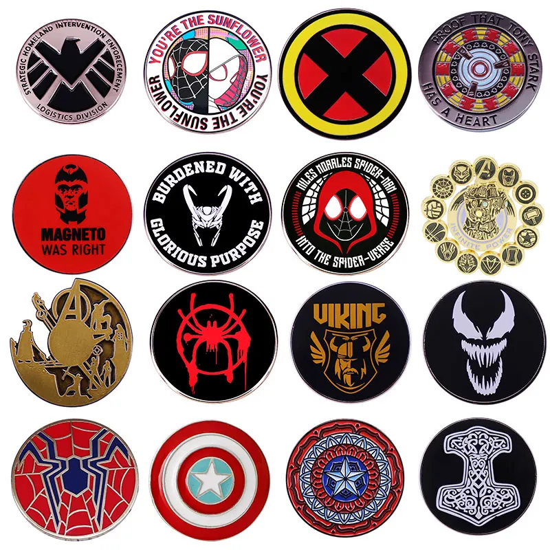 Marvel-X-Men-Cartoon-Character-Series-Enamel-Pin-Lapel-Pins-Badges-on ...