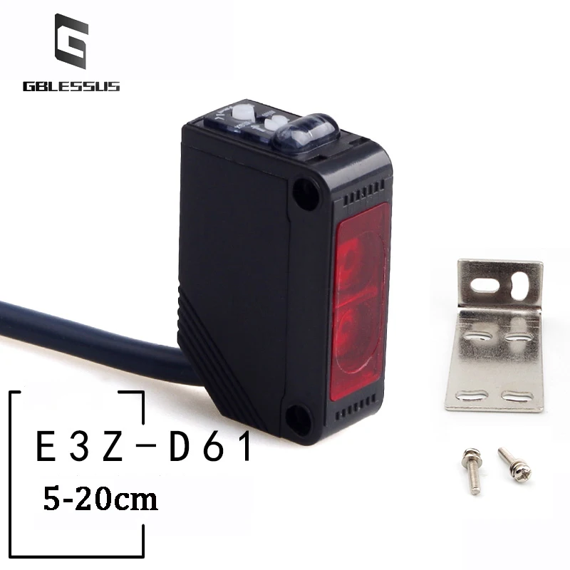 Sensor fotoelétrico infravermelho E3Z D61 do interruptor da indução ...