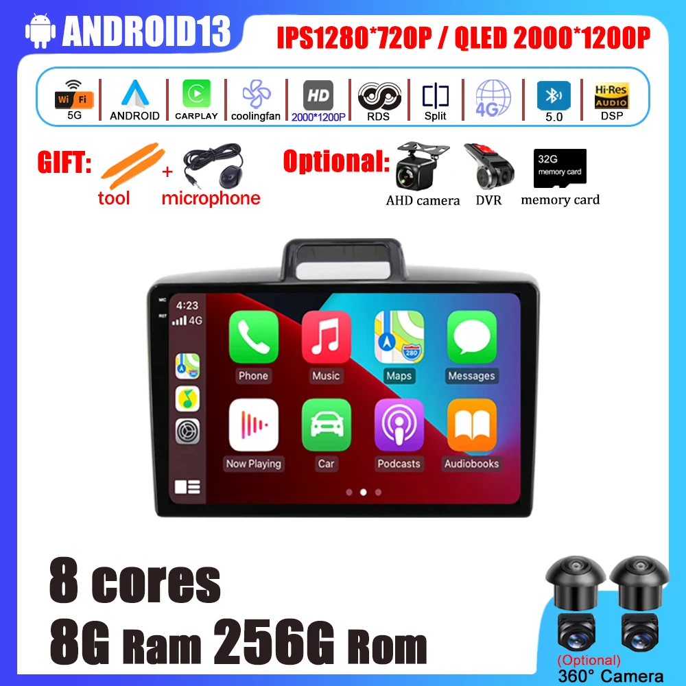 Android-13-For-Toyota-Corolla-Axio-2-Fielder-3-E160-2012-2021-Car-Radio ...