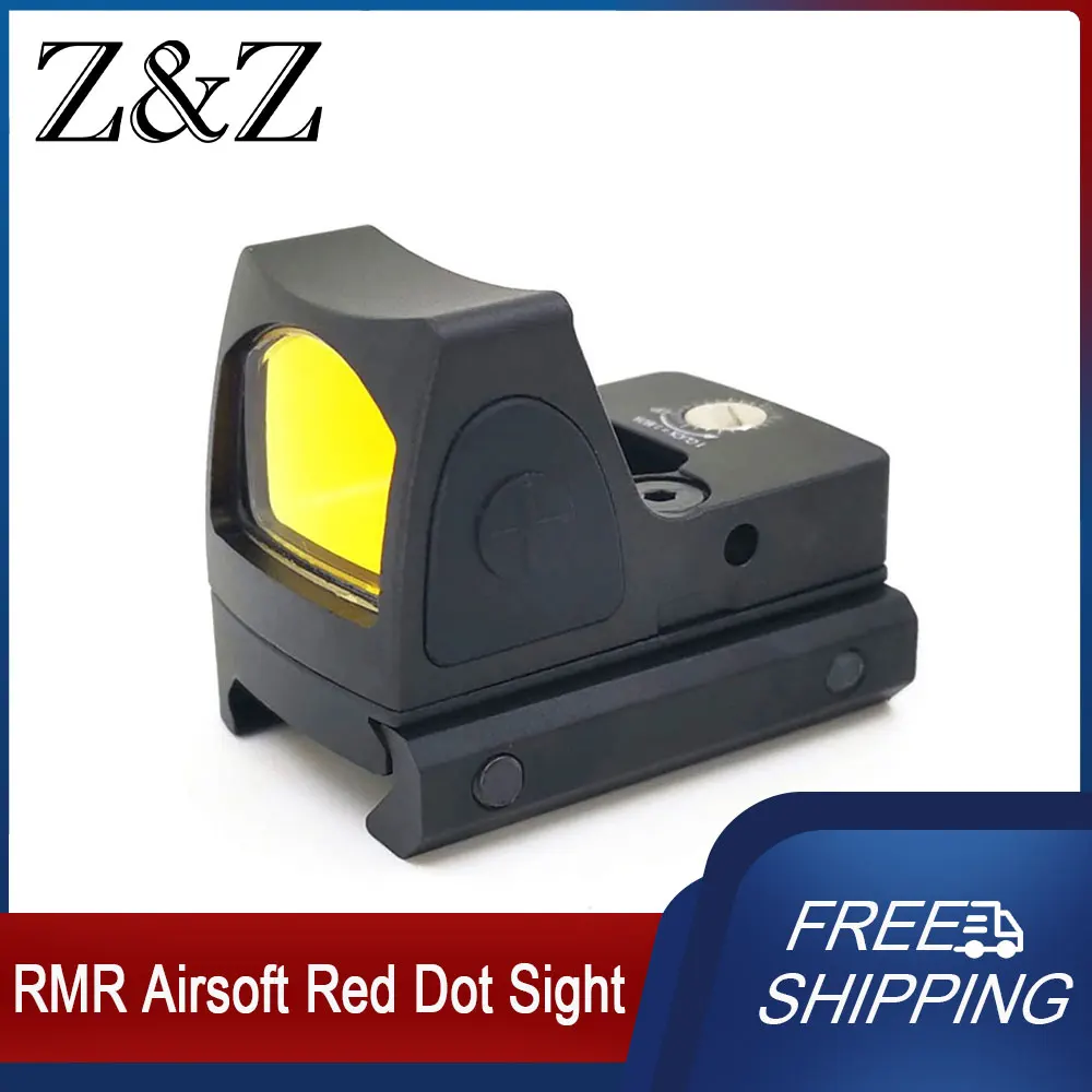 Hunting-Mini-RMR-Scope-RMR-Red-Dot-Sight-Reflex-Collimator-Fit-M16-M4 ...