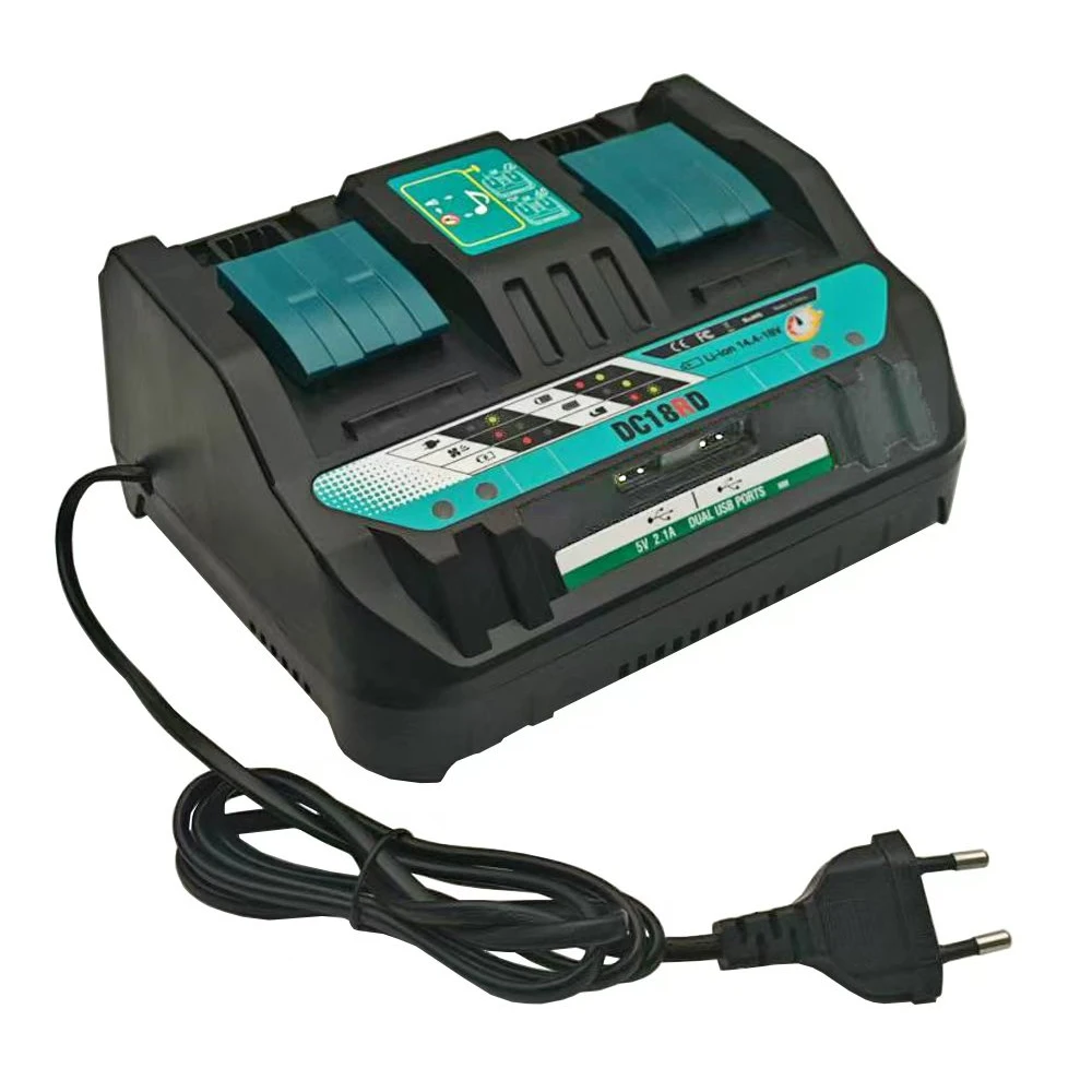 Power Tool Parts DC18RD For Makita 18V 14.4V Li-ion Battery Charger ...