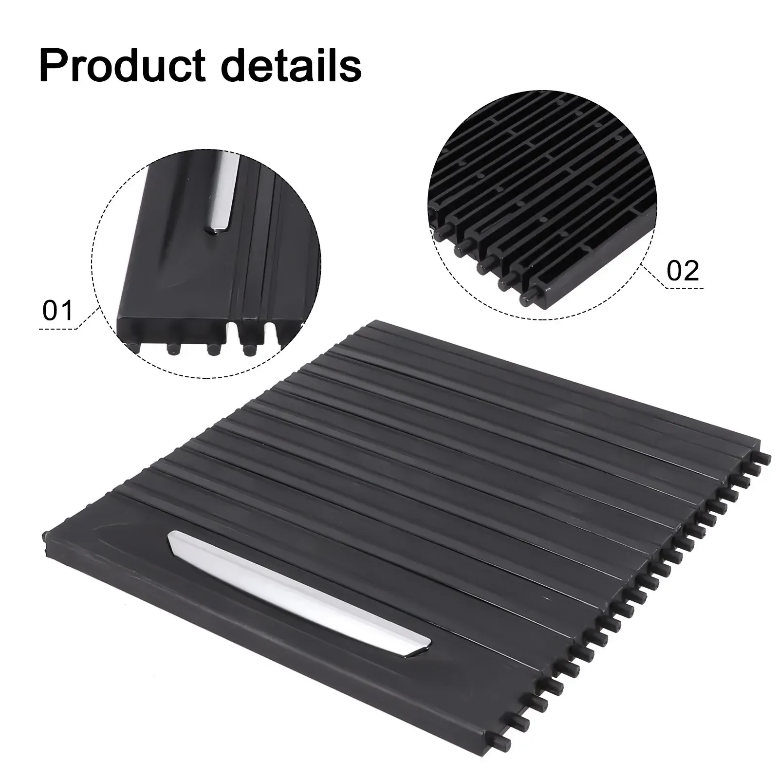 1x-Center-Console-Cup-Holder-Tray-Roller-Cover-For-BMW-5-6-SerieS-F15 ...