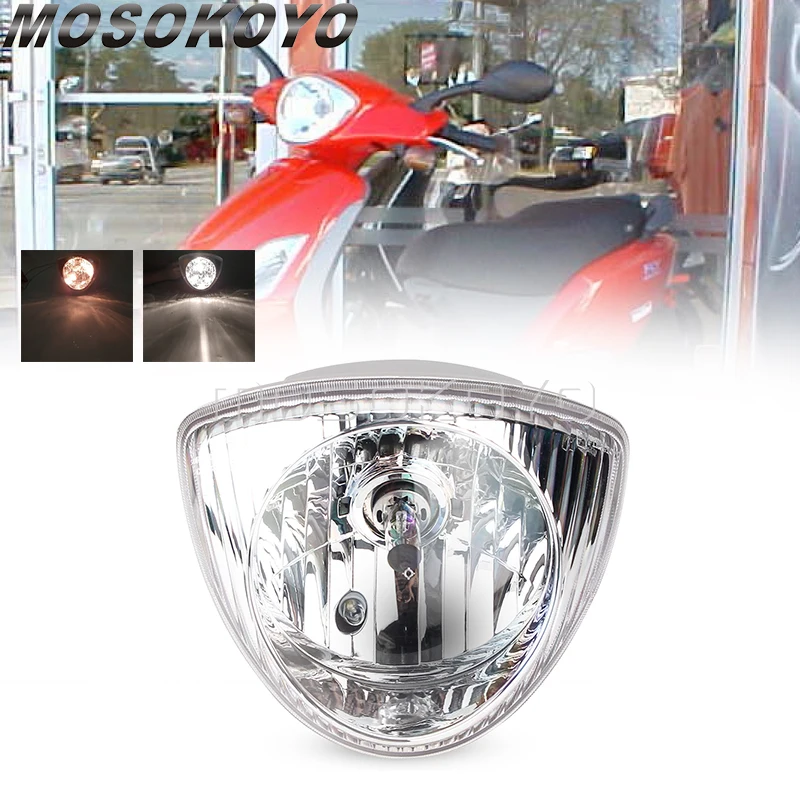 Motorcycle-Scooter-Front-Headlight-for-Piaggio-Fly-50-100-125-2T-4T ...