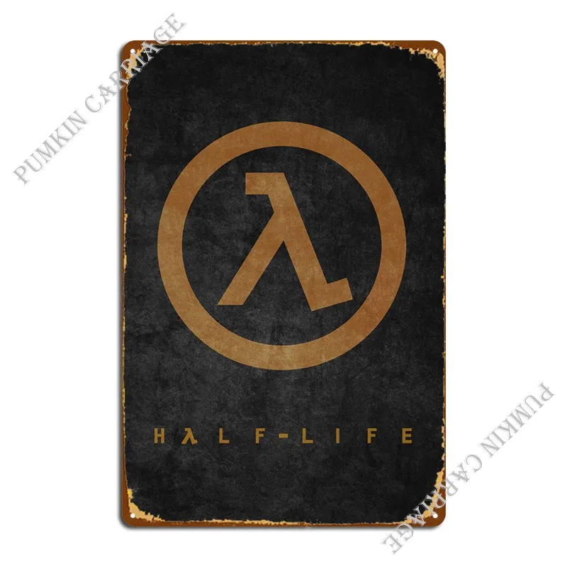 Half-Life-2-Lambda-Poster-Metal-Signs-Rusty-Painting-Cave-Club-Tin-Sign ...