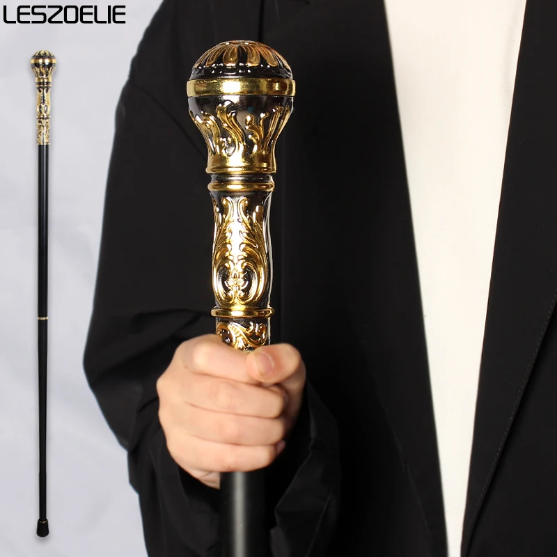93cm Luxury Gold With Black Detachable Walking Stick Man Fashion ...