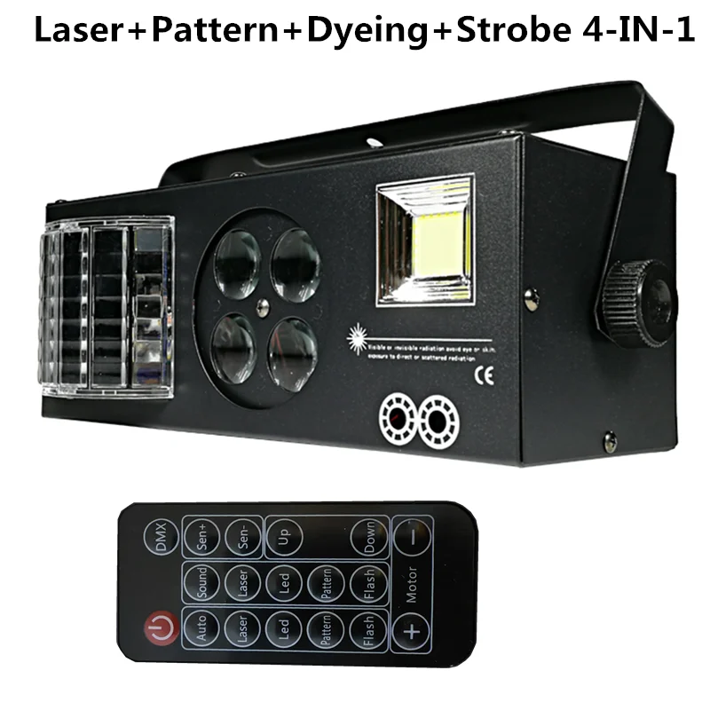 REMOTE 60W LED laser light, beam light , strobe light , pattern light ...