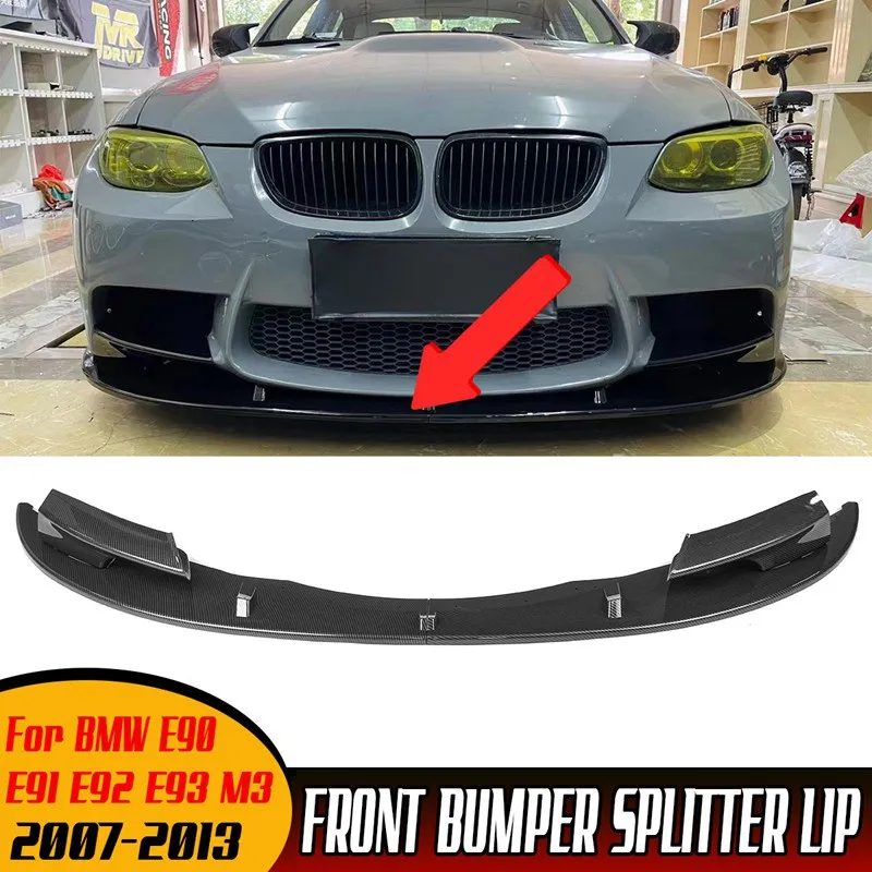 4pcs-E90-Car-Front-Bumper-Splitter-Diffuser-Lip-Protector-Spoiler ...