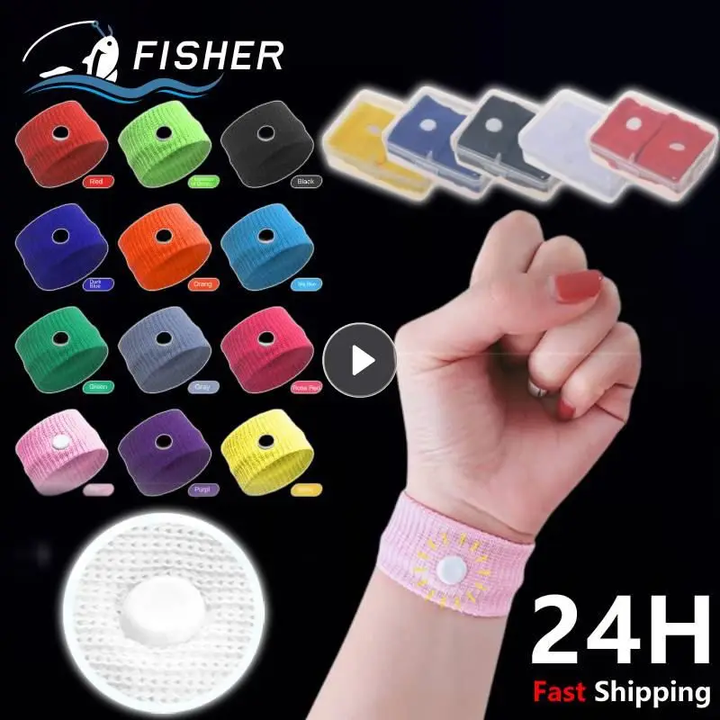 2PCs-pair-Sickness-Wrist-Band-Anti-Nausea-Travel-Car-Sea-Plane-Boats ...
