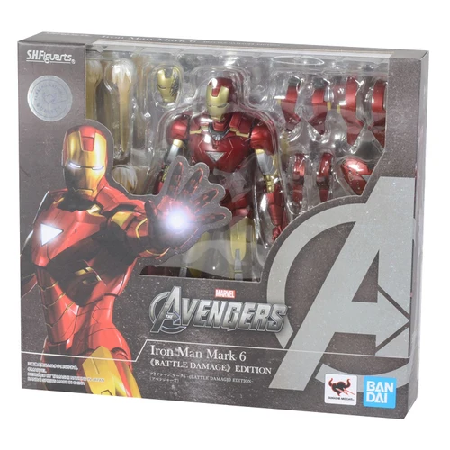 Figura de acción de Bandai Marvel Comics Marvel's The Avengers Movie ...