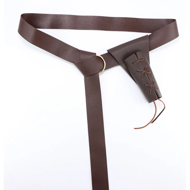 EagleKu-Medieval-Belt-Vegvisir-Knight-Waistband-PU-Leather-Belt-Retro ...