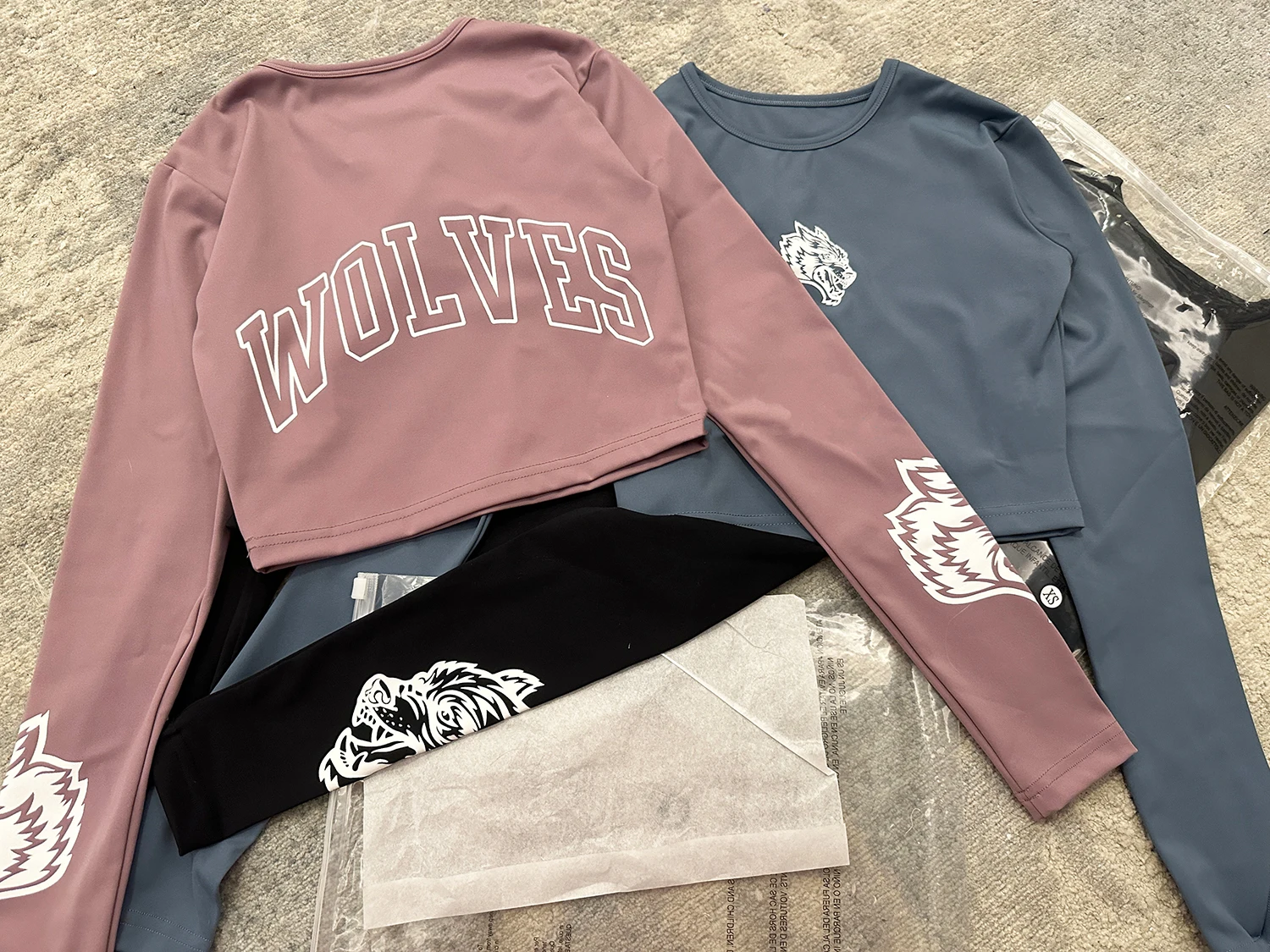 She-Darc-Wolves-Skinny-Sports-Shirts-Gym-Bodybuilding-Workout-Women ...