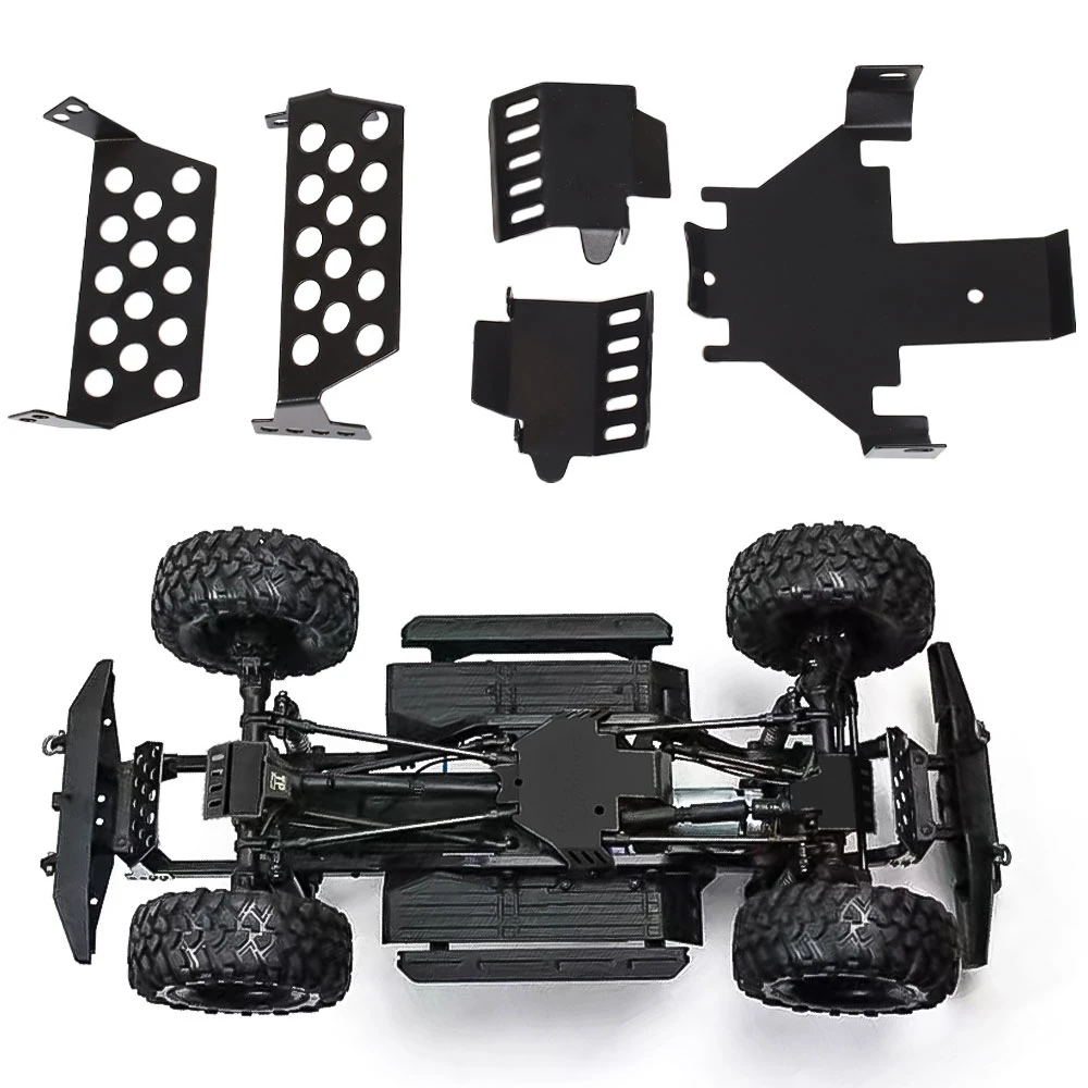 Chassis Armor Axle Protector | Rc Traxxas Trx4 Control | Protectors ...