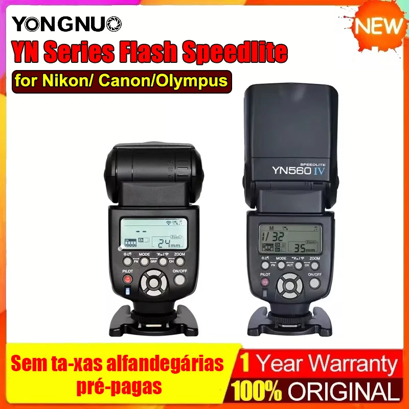 YONGNUO-Flash-maestro-inal-mbrico-para-Nikon-Speedlite-Canon-Olympus-c ...
