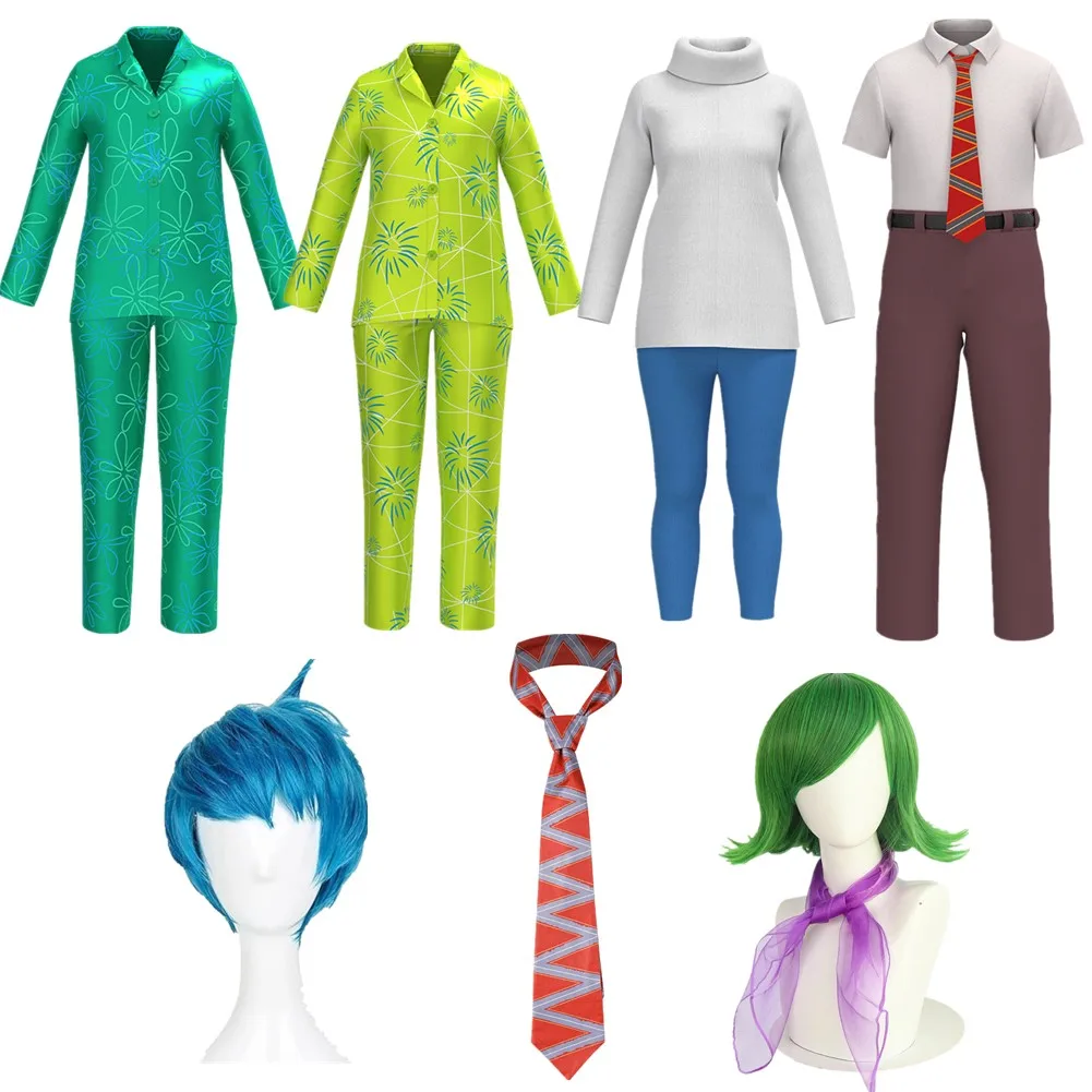 Kids-Inside-Anime-Out-Joy-Disgust-Anger-Anxiety-Cosplay-Costume-Wig ...