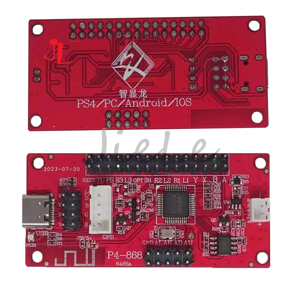 Zero-Delay-Encoder-Circuit-Board-Kit-com-fio-e-sem-fio-Bluetooth-placa ...