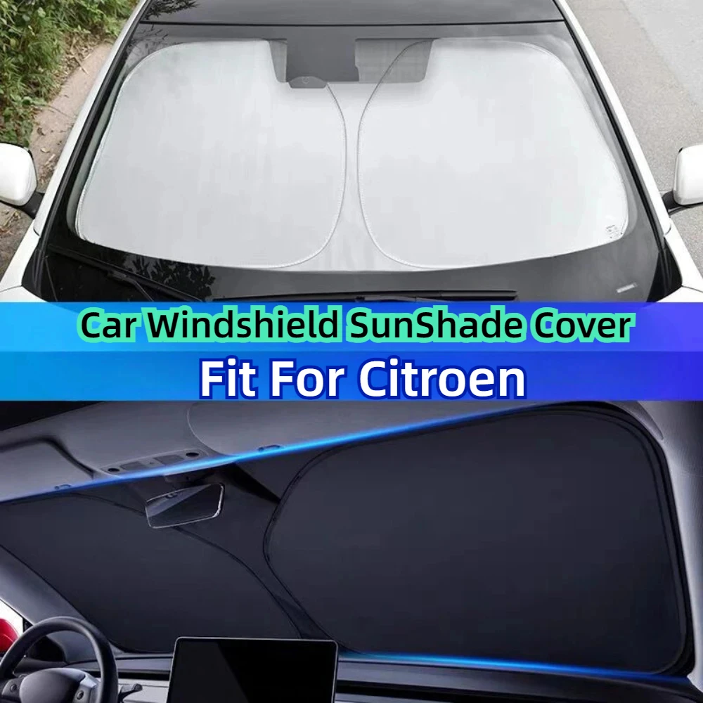 Car Windshield Front Sun Shade Cover Fit For Citroen C2 C3 C5 X7 C6 C4 ...