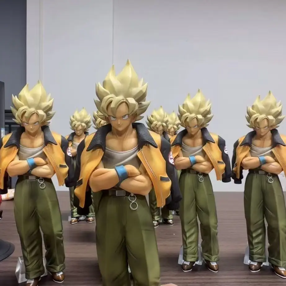VF Studio Dragon BallZ Third form Casual Wear Goku SSj3 goku Trunks 12 ...