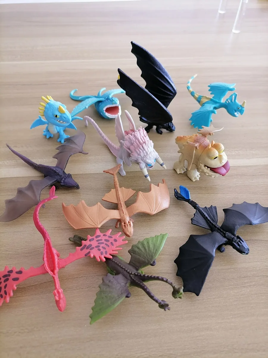 HTTYD-Mini-Action-Figure-para-Crian-as-Dinossauro-Colecion-veis-Trem ...