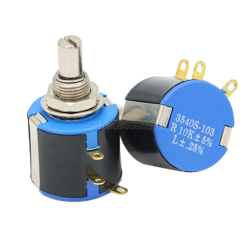 1Pcs 3540S-103 Multi-Turn Wire Wound Precision Potentiometer 2W 10 ...
