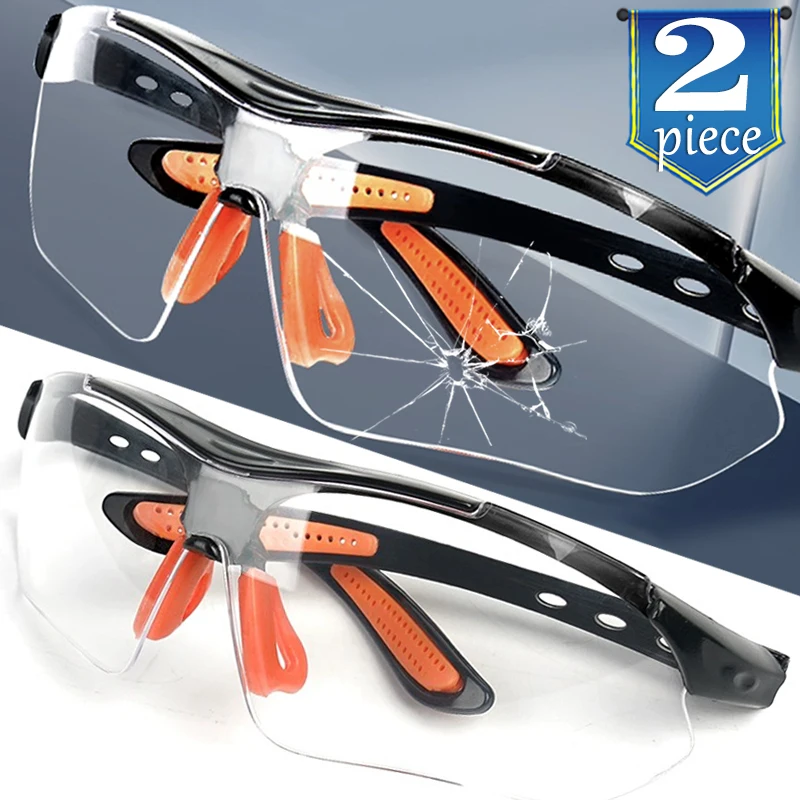 1-2pcs-Clear-Eye-Sand-Prevention-Windproof-Safety-Riding-Goggles-Vented ...