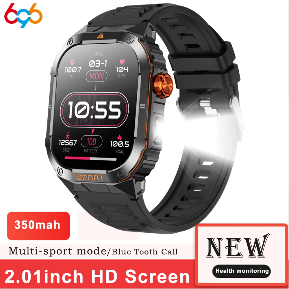 Square Outdoor Fitness Sports Smartwatches IP68 Waterproof Heart Rate ...