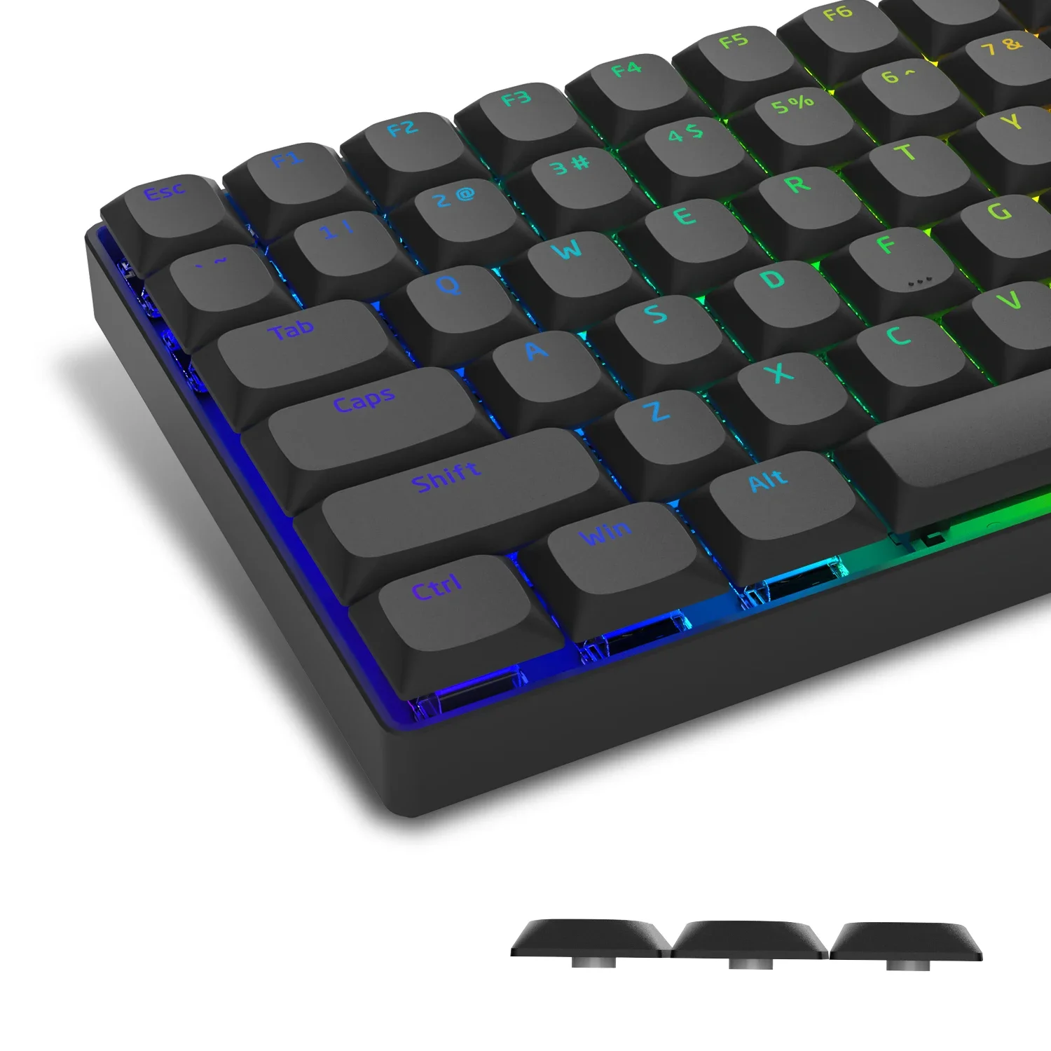 XVX-Keycaps-118-Keys-Horizon-Low-Profile-Keycaps-Uniform-Profile-Double ...