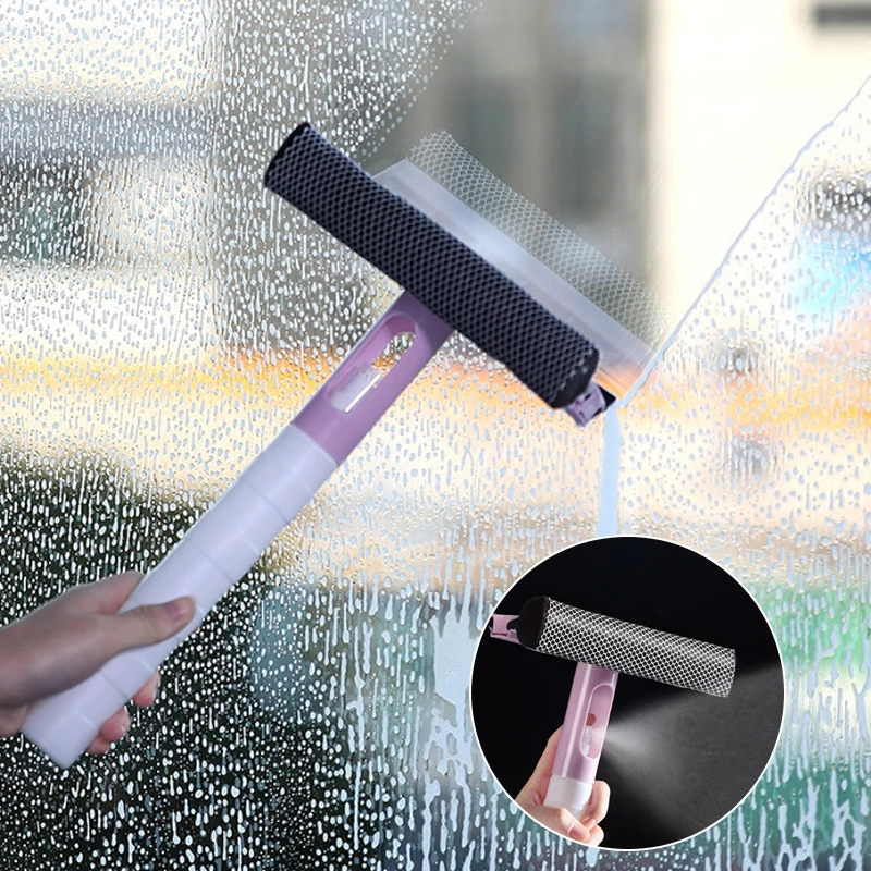 Double Sided Window Cleaning Wiper 3 in 1 Window Cleaning Brush Glass ...