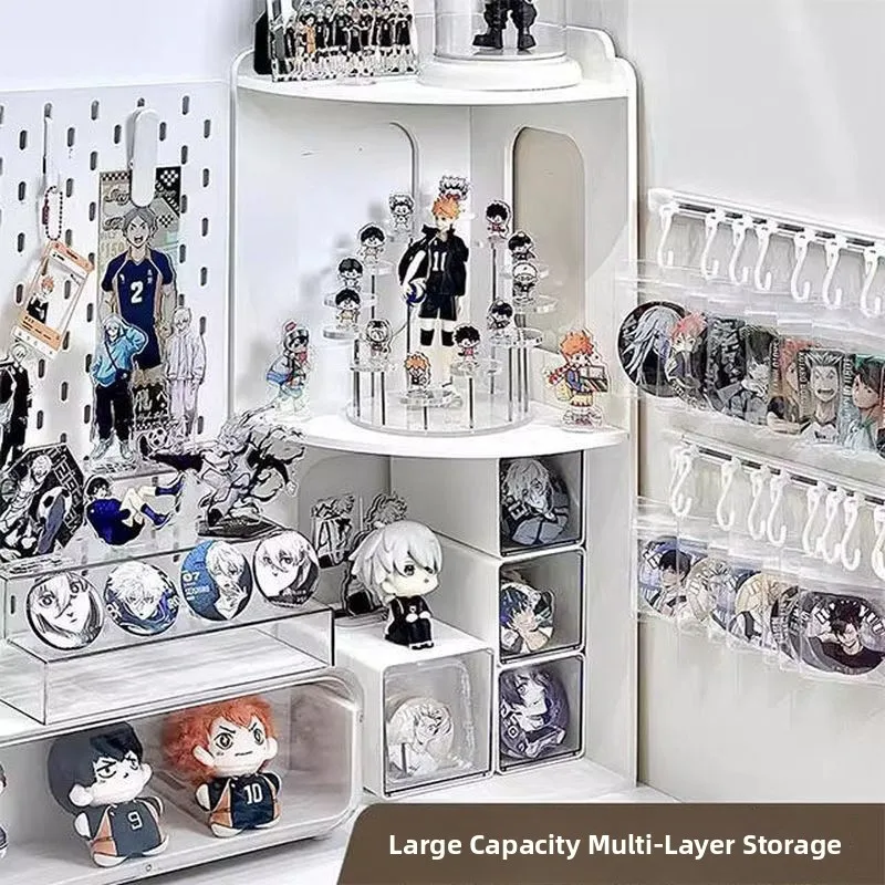 Large Capaci Display Stand Biji Pain Cabinet Desktop Organizer New ...