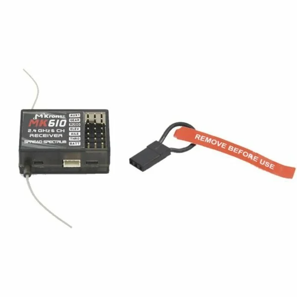 MKronRC MK610 2.4G 6CH Receiver For Spektrum JR DSM2 DX6 DX6I DX7 DSX7 ...