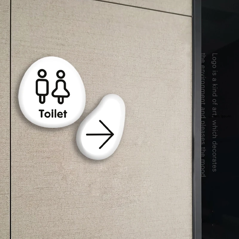 Personality Simple and Creative Japanese-style Toilet Door Number ...
