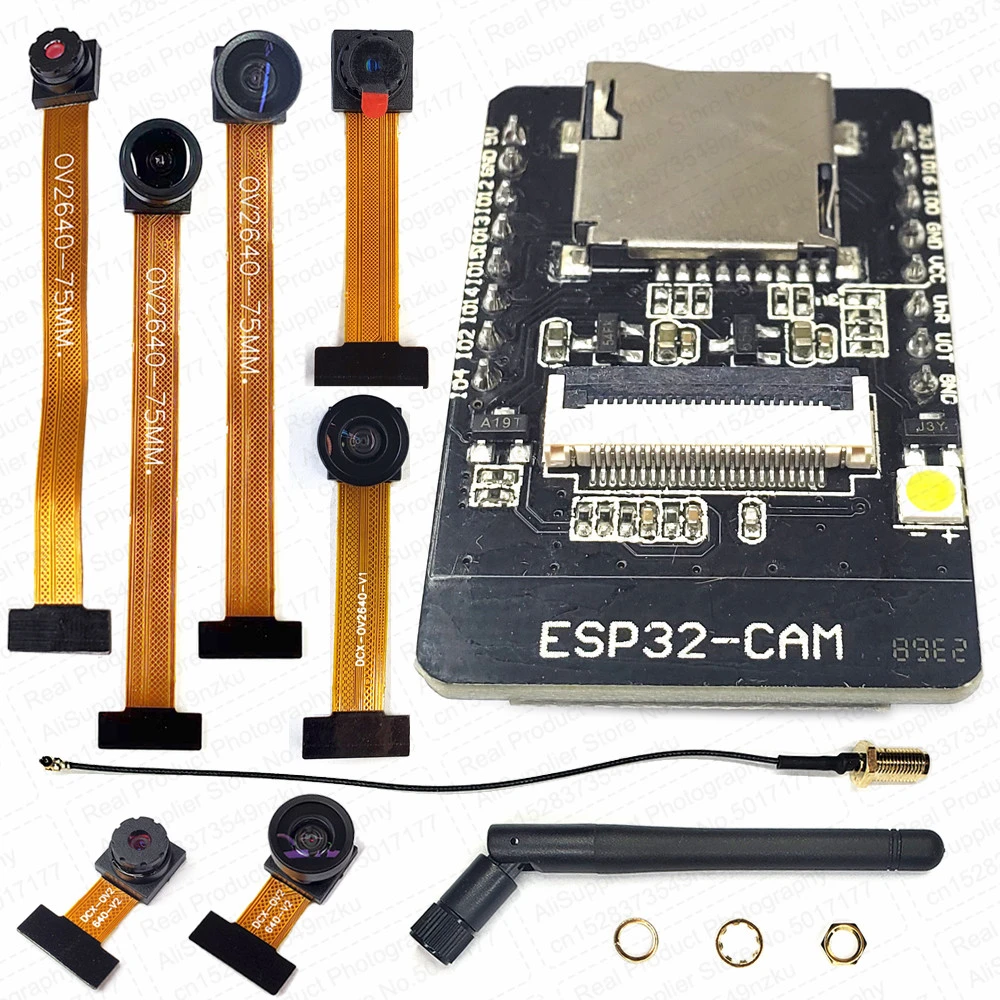 Esp32 Cam With Ov2640 Camera Module Kit 8mb Psram 2.4g Wifi 3dbi ...