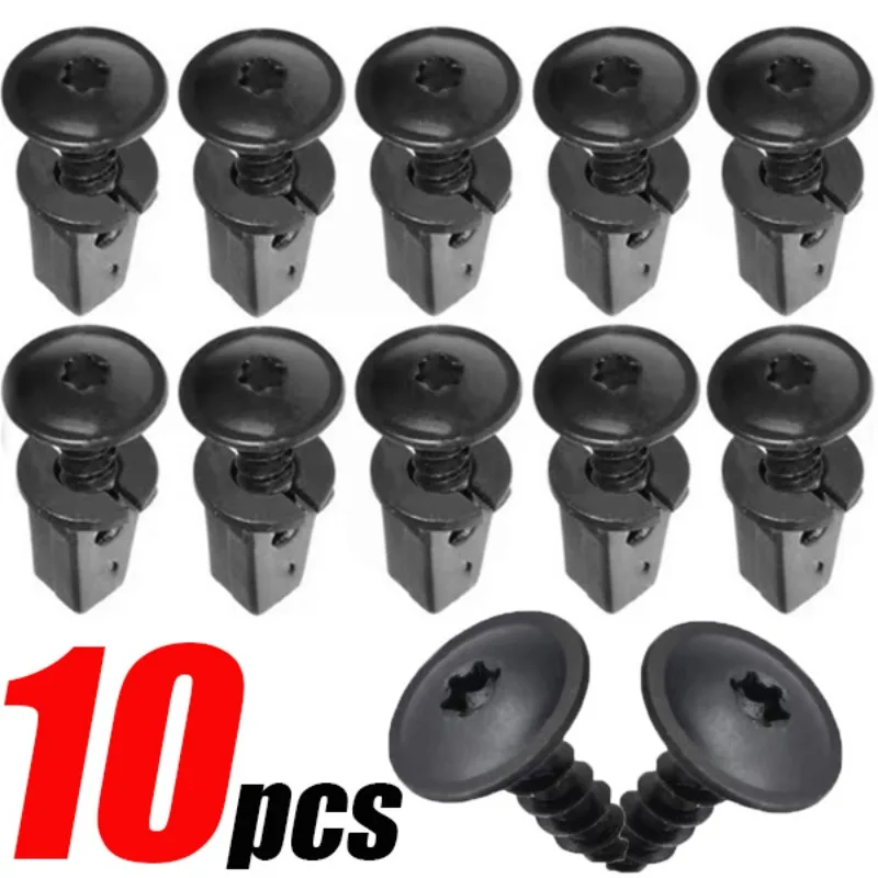 10pcs-Car-Fastener-Snap-Screws-Kit-Auto-Fender-Lining-Retainer-Snap ...