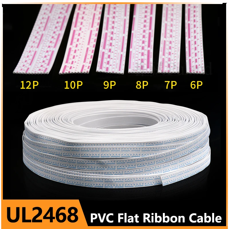 2-5-10M-UL2468-PVC-Flat-Ribbon-Cable-26-24AWG-Blue-White-Red-4P-5P-6P.jpg