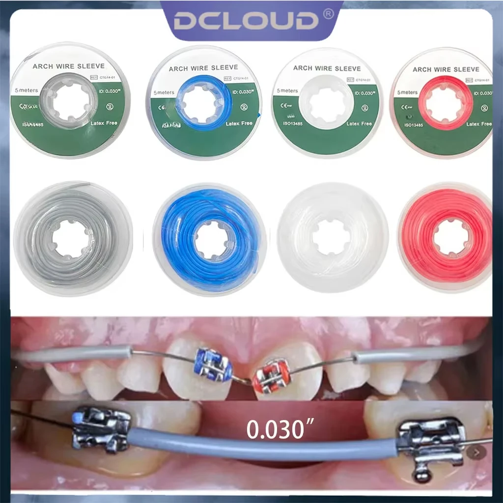 Braces Elastic Chains Dental Orthodontic Power Chain Elastic Bands ...