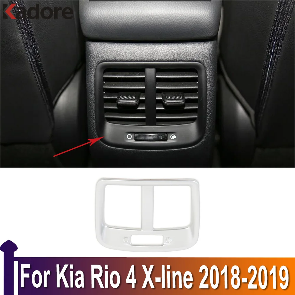 Auto Innen Zubehör Armlehne Für Kia Rio 4 X linie 2018 2019 Hinten Air ...
