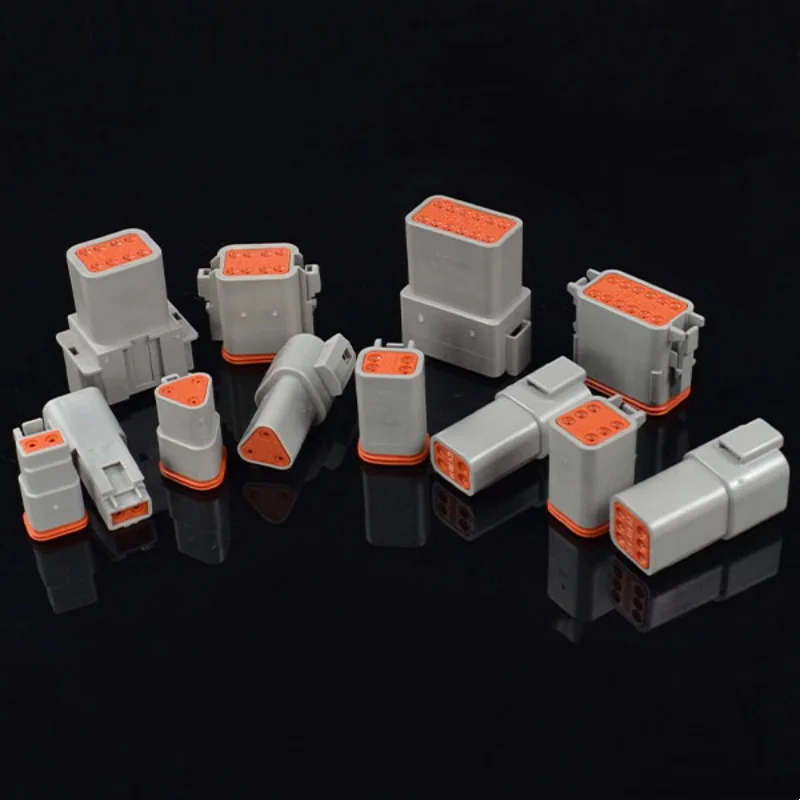 1 set DT conector DT06-2S/DT04-2P 3P 4P 6P 8P 12P waterproof electrical ...