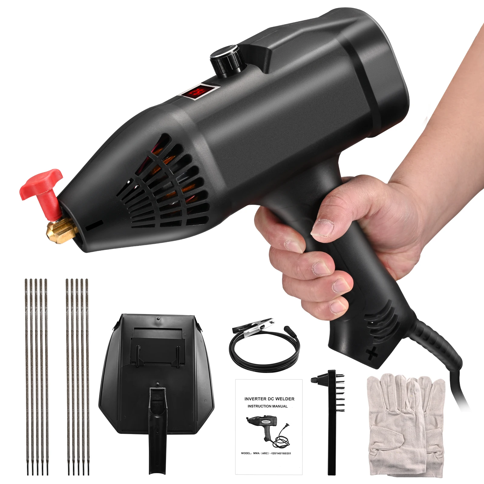 220V-3000W-MMA-Electrode-Welding-Machine-Portable-ARC-Welder-20-251A ...