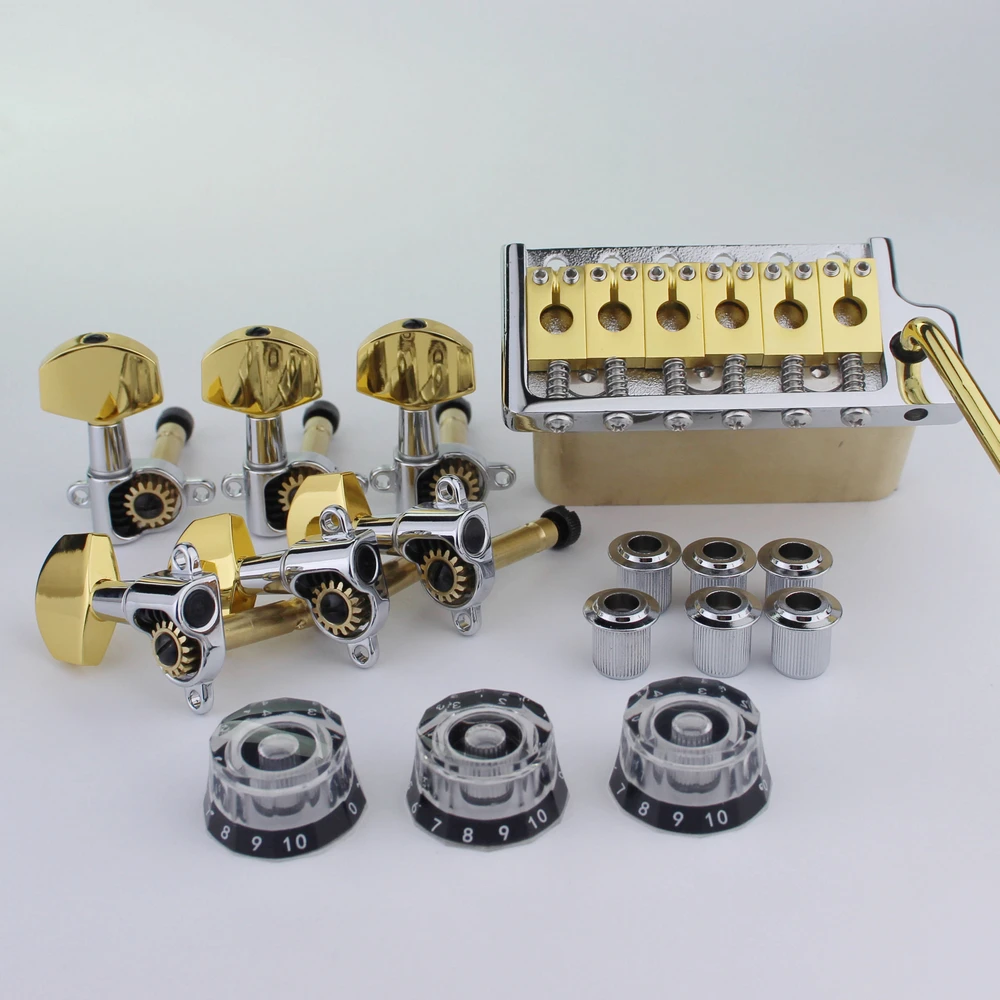 One Set PRS Style Tremolo Guitar Bridge Complete Install Kit For Strat ...