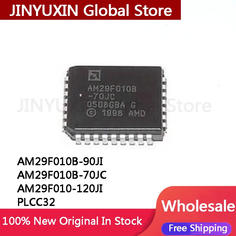 5Pcs-AM29F010B-AM29F010B-90JI-AM29F010B-70JC-AM29F010-120JI-PLCC32-IC ...